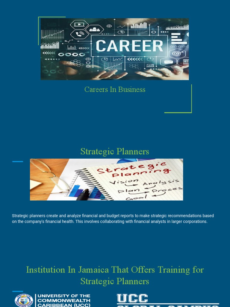 Presentation On Careers in Business | PDF | Teachers | Distance Education