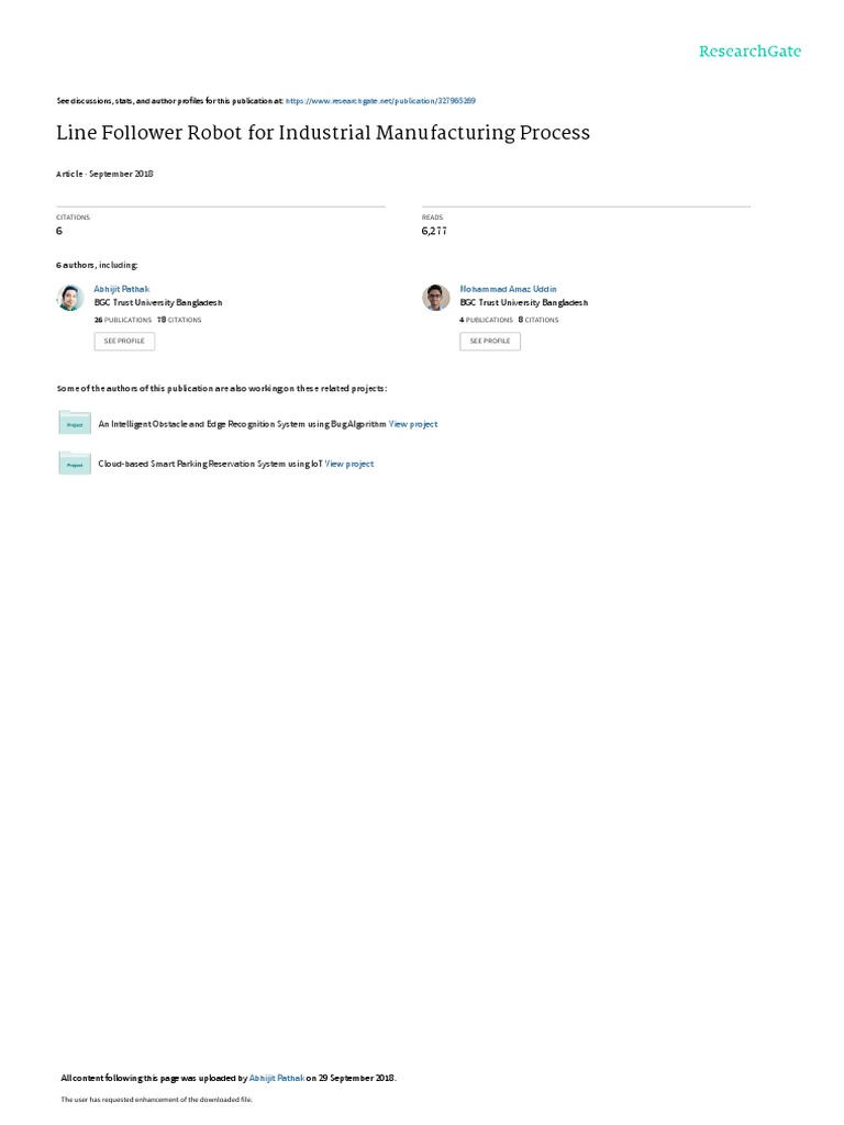Final Copy of Line Follower Robot | PDF | Arduino | Infrared