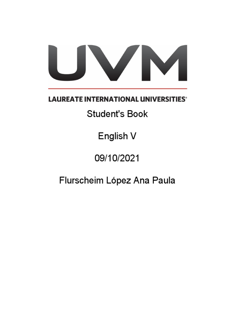 Student's Book Unit 5 | PDF