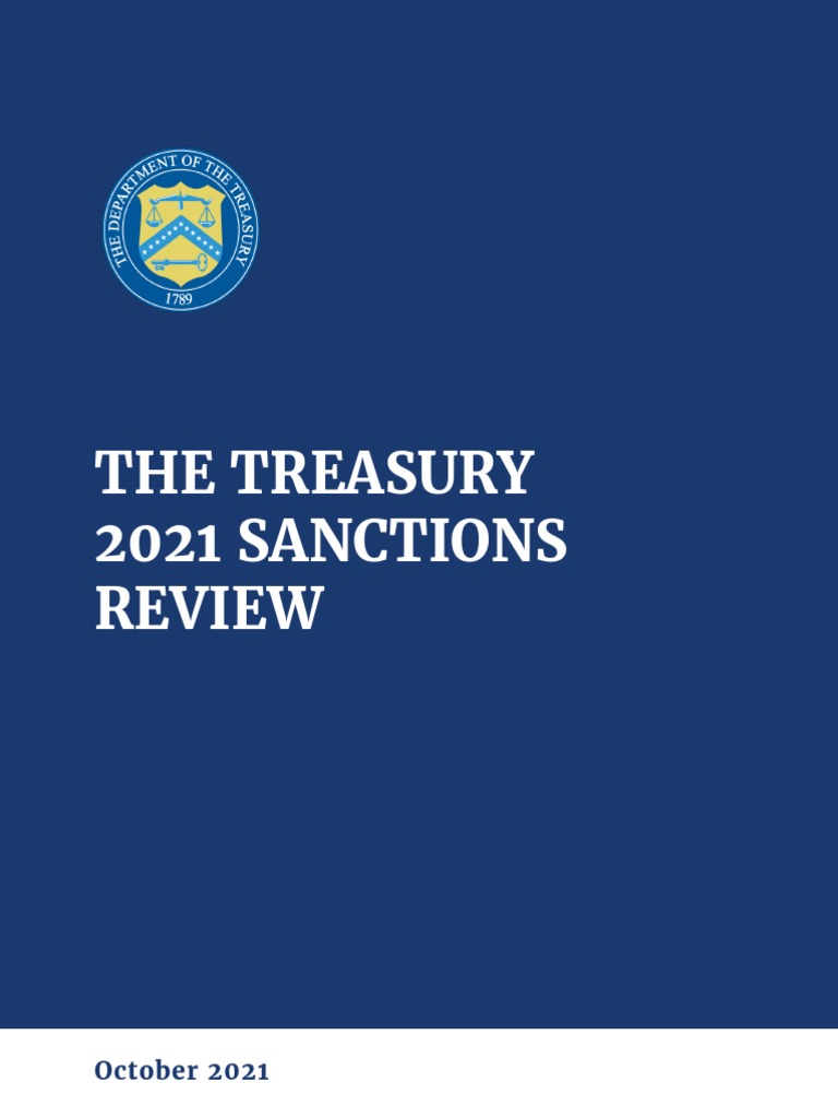 The Treasury 2021 Sanctions Review: October 2021 | PDF | Office Of ...