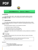 Mathematics: Quarter 2 Week 1 | PDF | Numbers | Multiplication