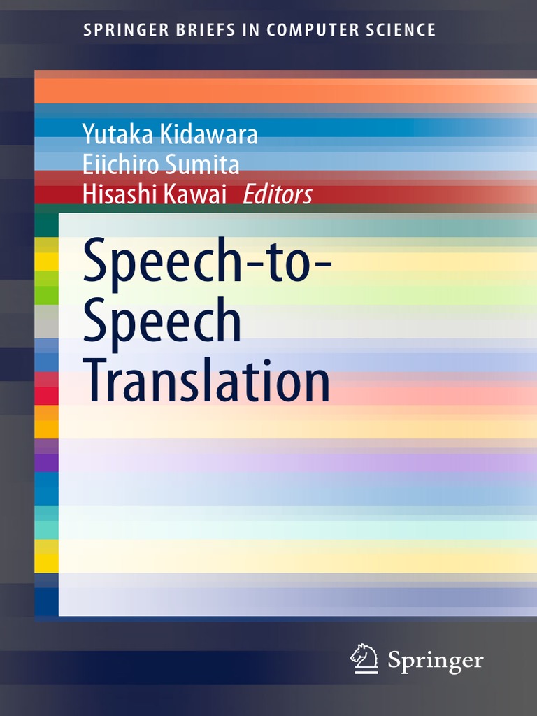 Speech-to-Speech Translation | PDF | Phoneme | Part Of Speech
