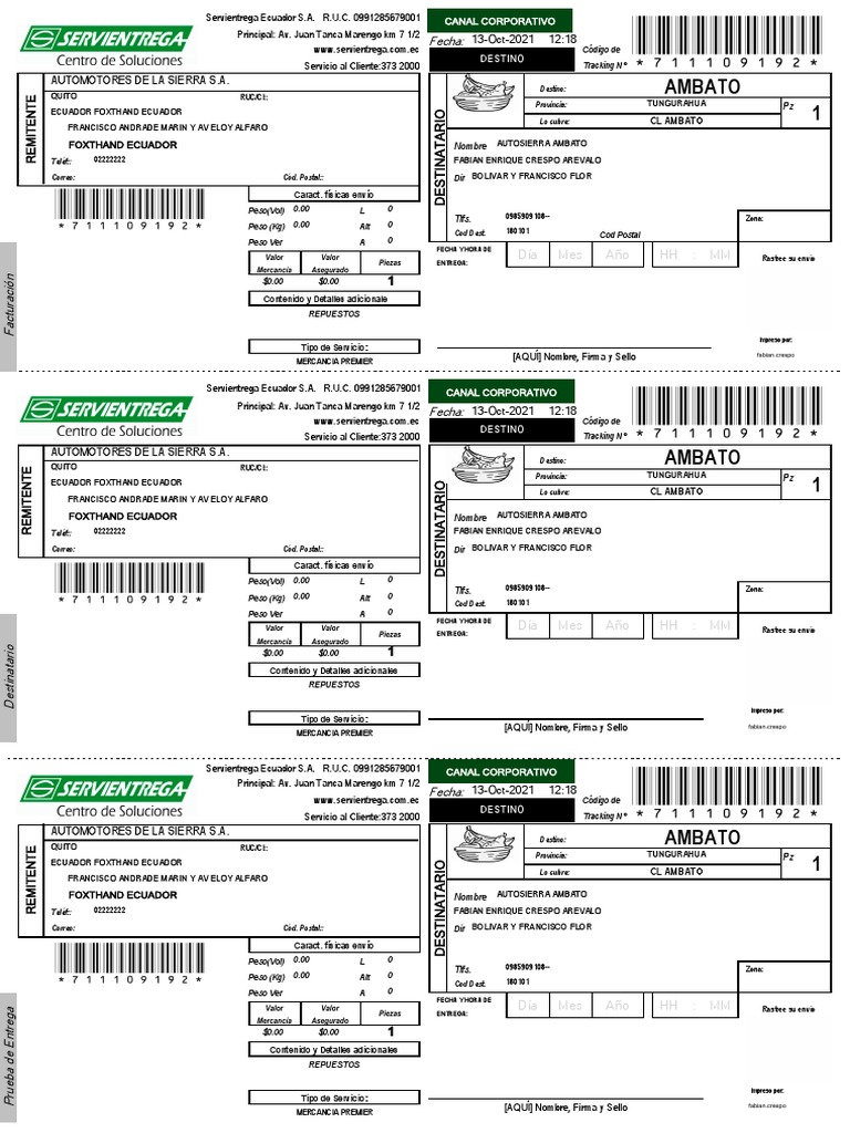 Guia Fox Ambato | PDF