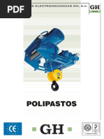 Manual Español Polipasto Demag P1050 | PDF