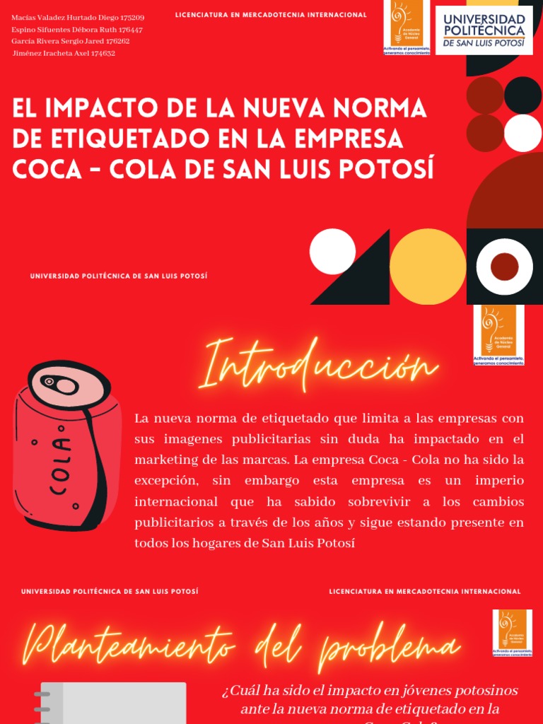 Presentación Oral Final. Coca-Cola | PDF | Coca Cola | Marketing