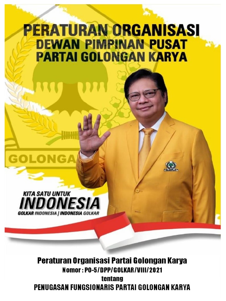 Po-5 Tentang Penugasan Fungsionaris Partai Golkar | PDF