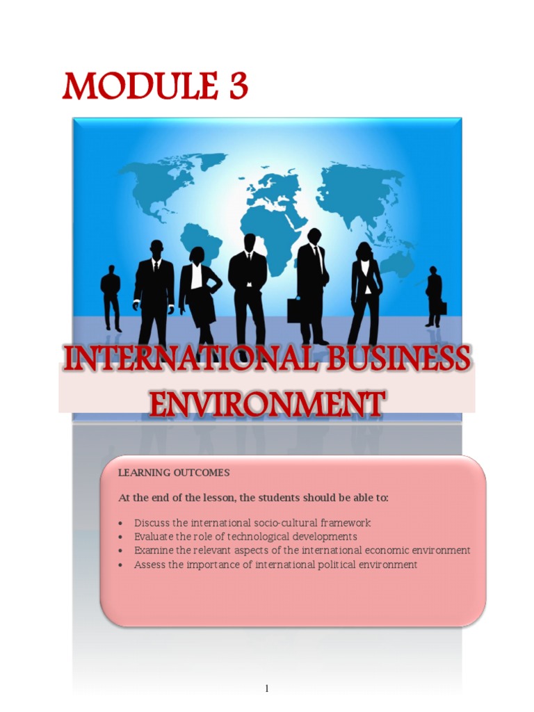 BA316 International Business Trade Module 3 1 | PDF | Inflation ...