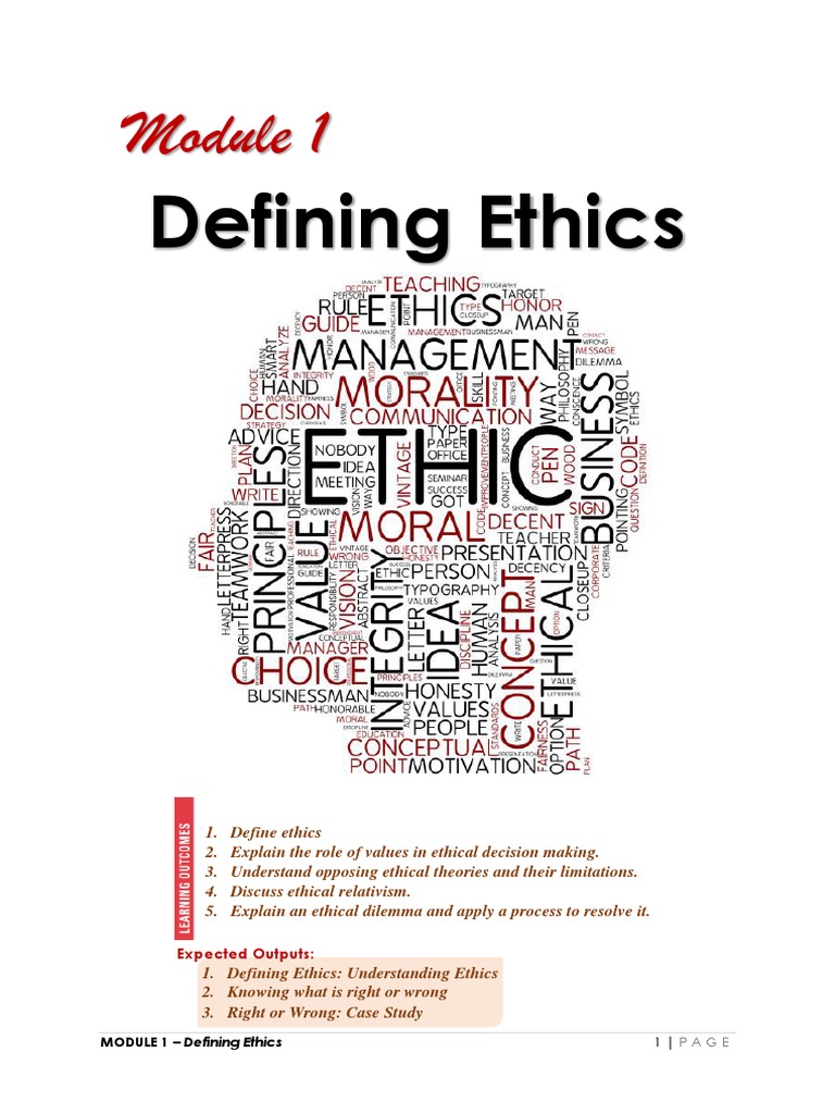 CSR Module 1 | PDF | Value (Ethics) | Morality