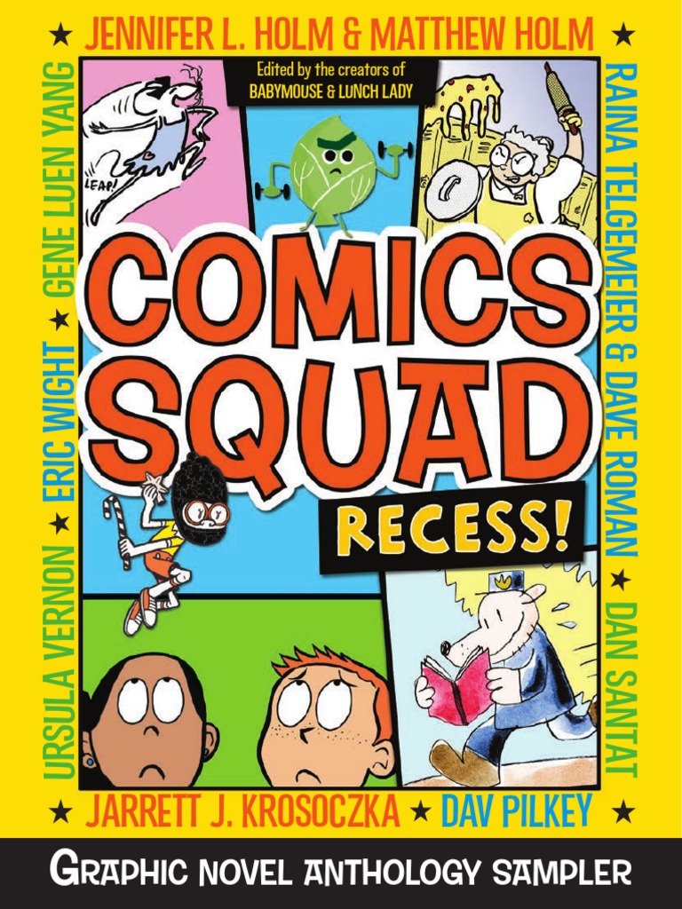 Comics Squad Recess Graphic Novel Anthology Sampler | PDF