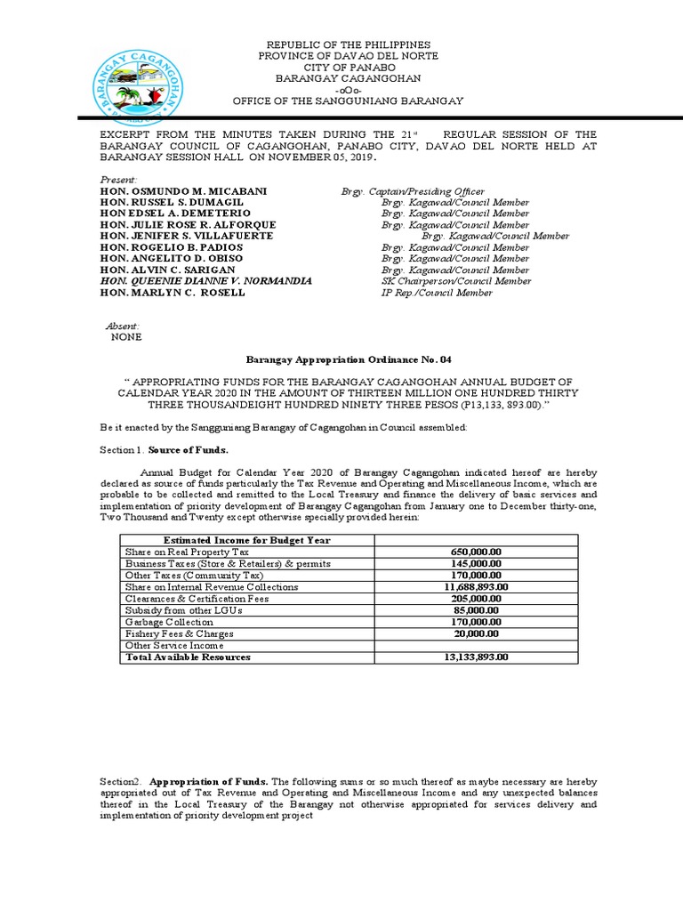3 Budget Authorization Form | PDF | Taxes | Economies