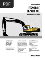 Volvo EC210B Excavator Specs | PDF | Machines | Mechanical Engineering