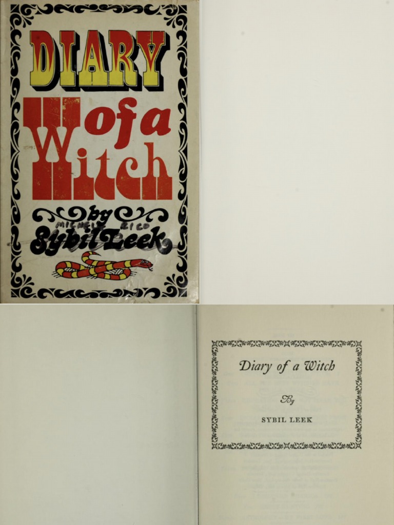 Diary of A Witch by Sybil Leek | PDF