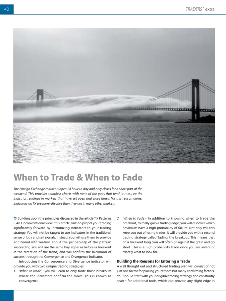 When to Trade and Fade in FX | PDF | Market Trend | Economies