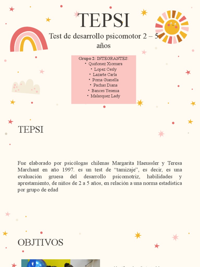 TEPSI | PDF | Ciencia cognitiva | Conceptos psicologicos