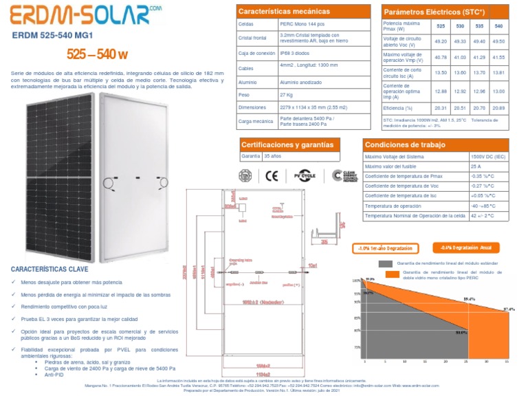 Erdm 525 540 MG1 | PDF | Ingenieria Eléctrica | Electricidad