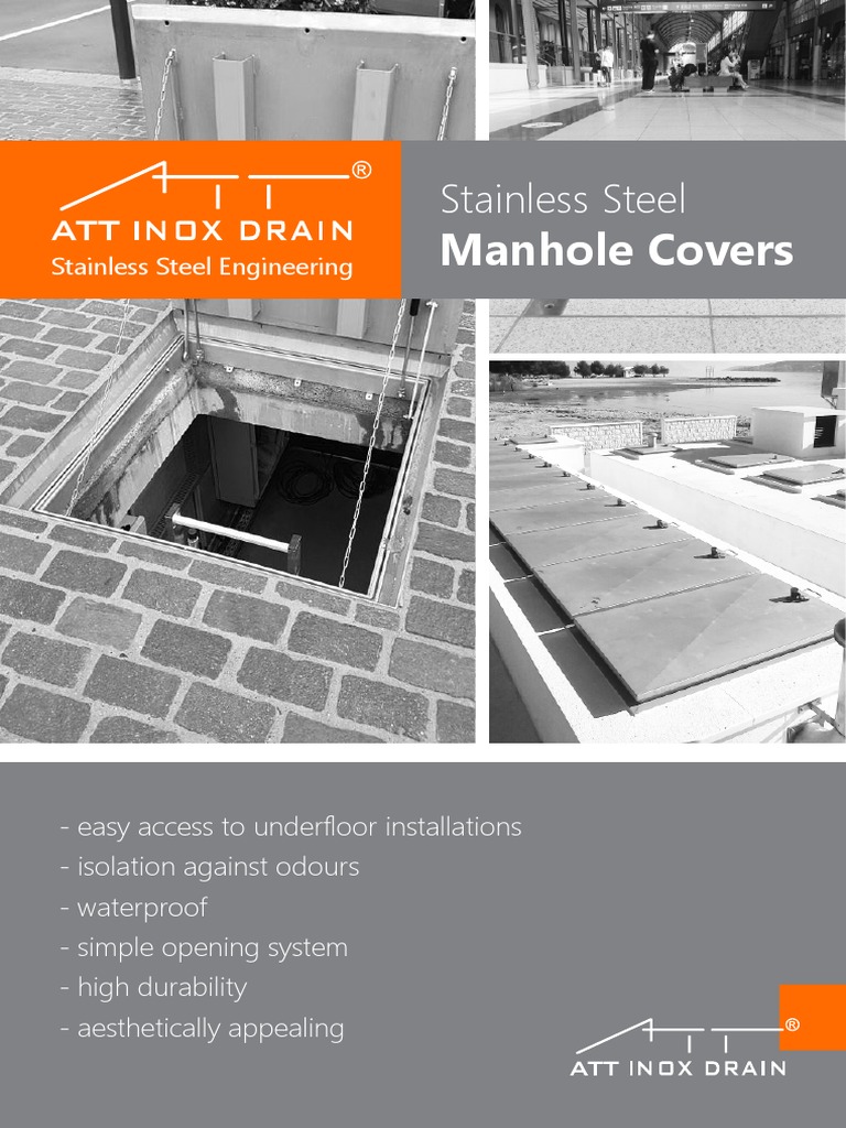 Stainless Steel Manhole Covers Overview | PDF | Building Materials ...