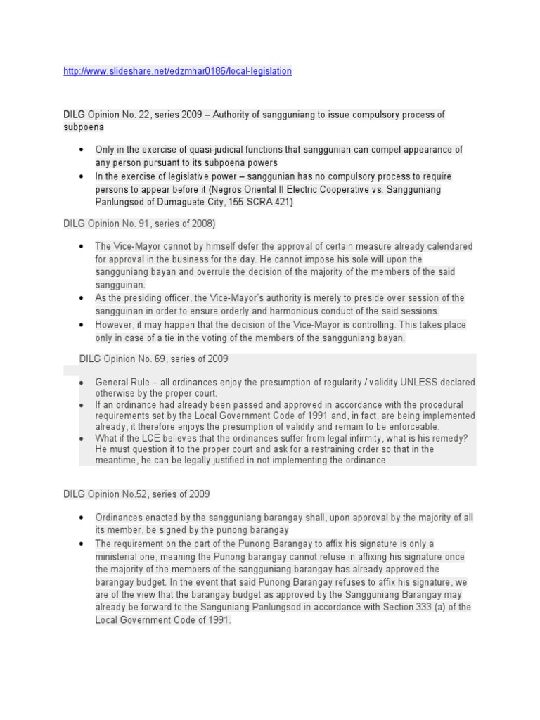 Local Legislation | PDF | Local Ordinance | Justice