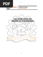 Highway Engineering Khanna and Justo | PDF
