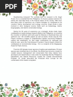 Dr. Ame Garong ": Ame P. Garong, A Museum Researcher at The National ...