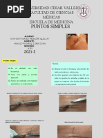 Punto Simples | PDF | Sutura Quirúrgica