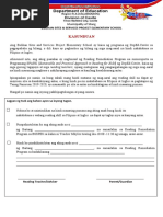 Tagalog School Rules and Regulation | PDF