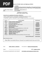 Bill of Quantities (Form DPWH-INFR-17 and 18) | PDF | Economic Sectors ...