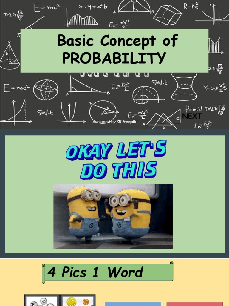 Basic Concept of Probability | PDF | Probability | Probability And ...
