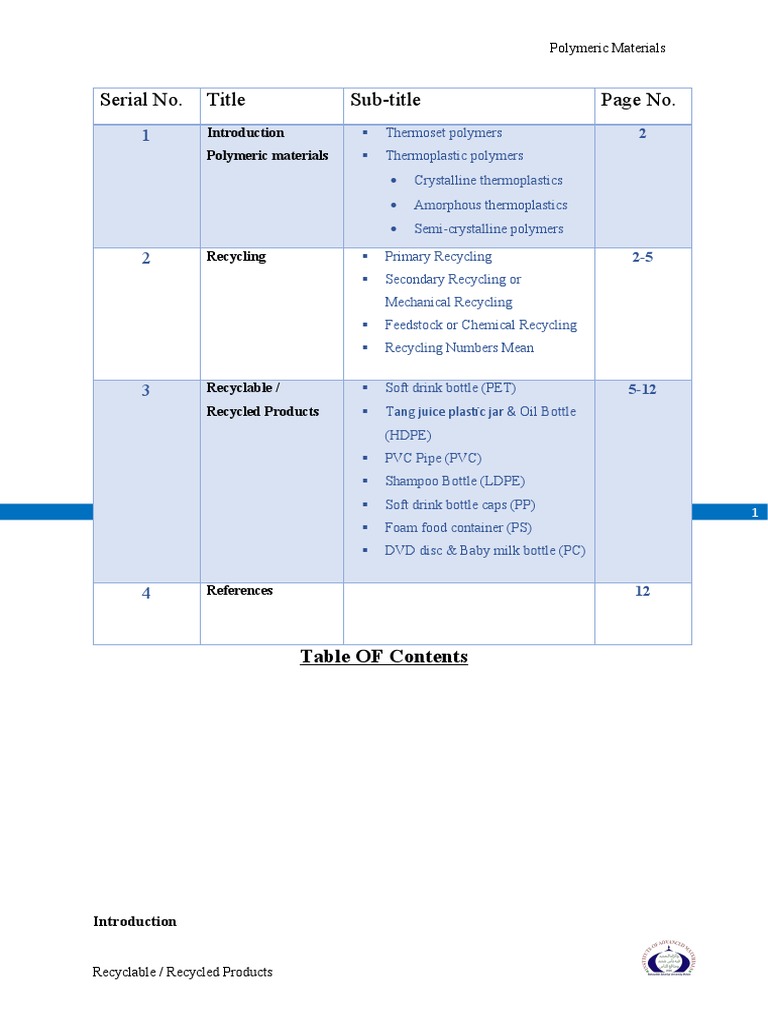 Understanding Plastic Identification Codes | PDF | Thermoplastic | Plastic