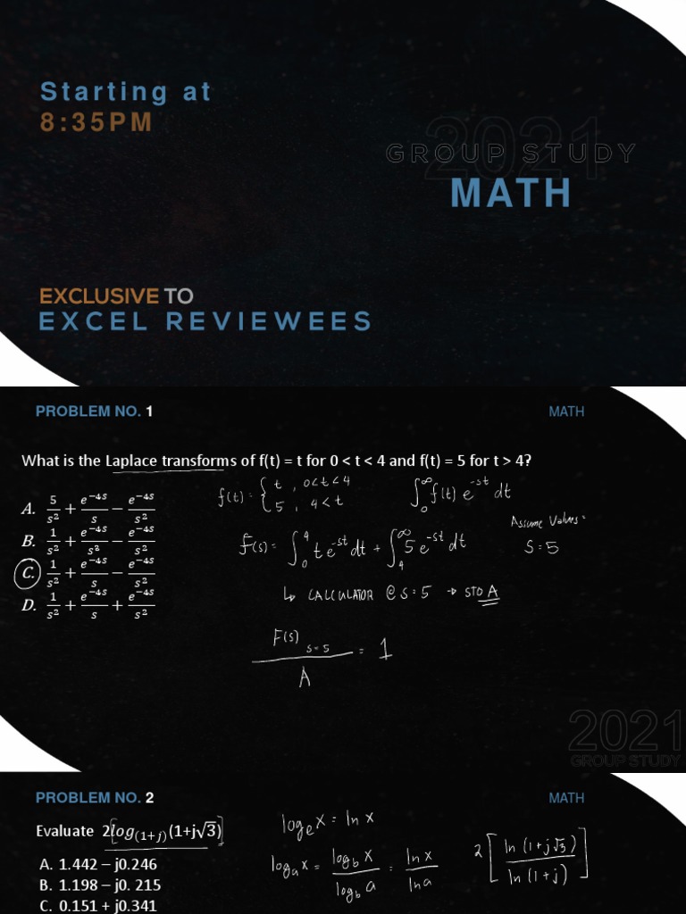 Math Refresher | PDF | Power Series | Mathematical Analysis