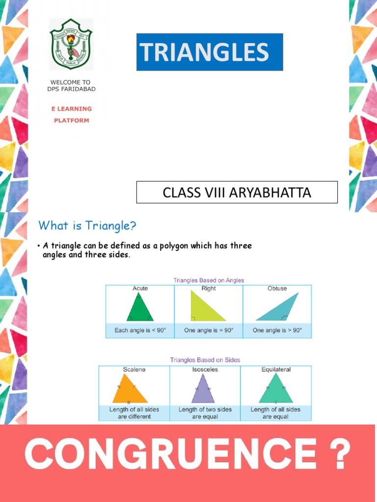 Criteria for Congruence in Triangles: Understanding SAS, ASA, AAS, SSS ...