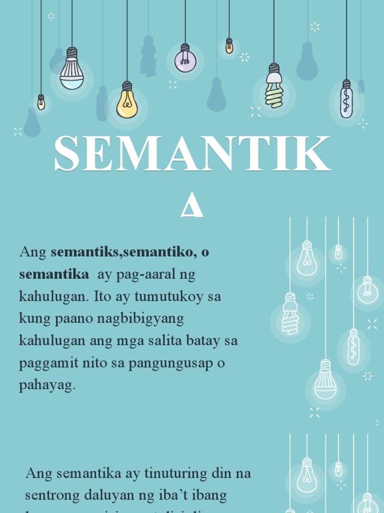 Semantika | PDF