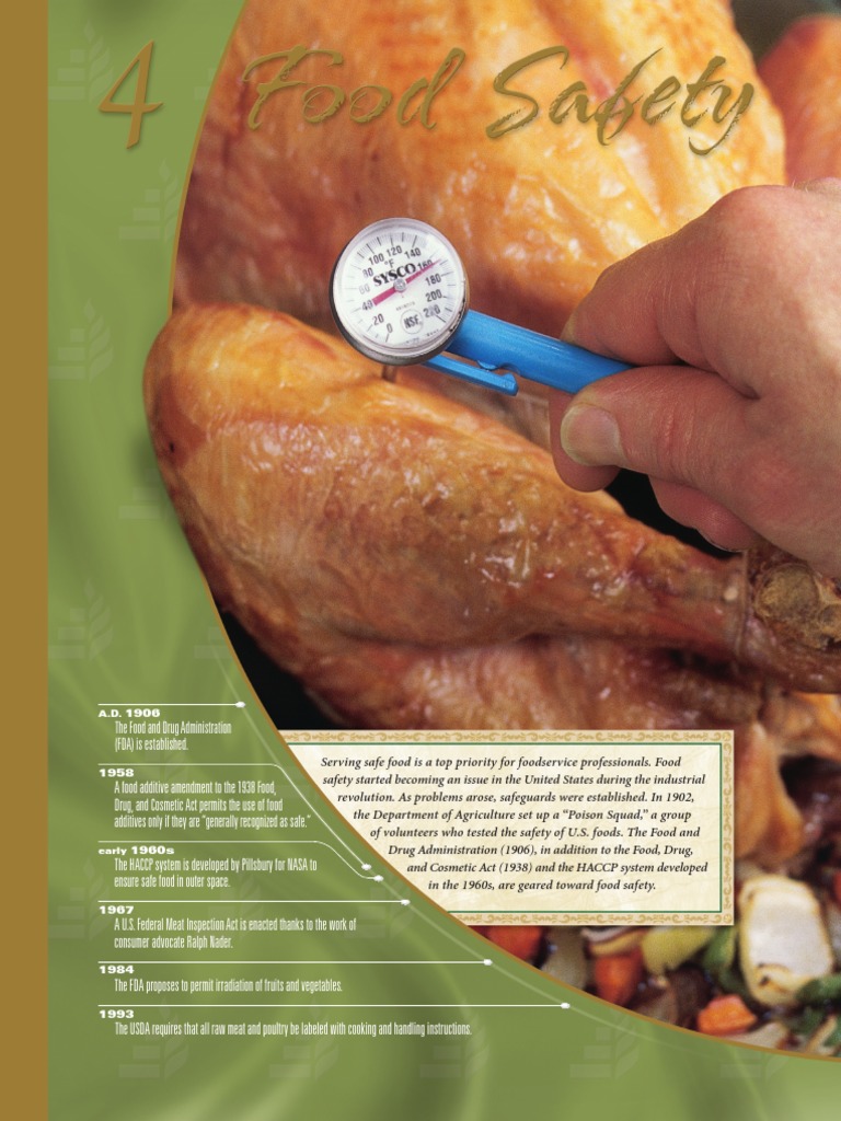 CH04 Food Safety | Download Free PDF | Foodborne Illness | Foods