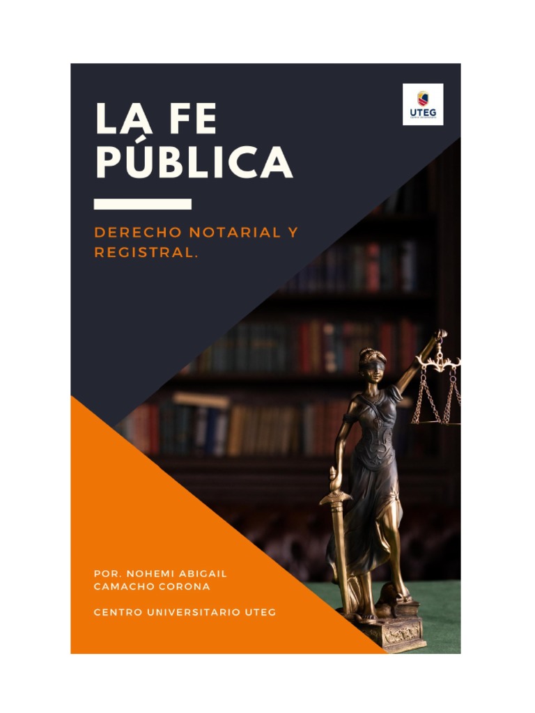 La Fe Pública | PDF | Fe | Justicia