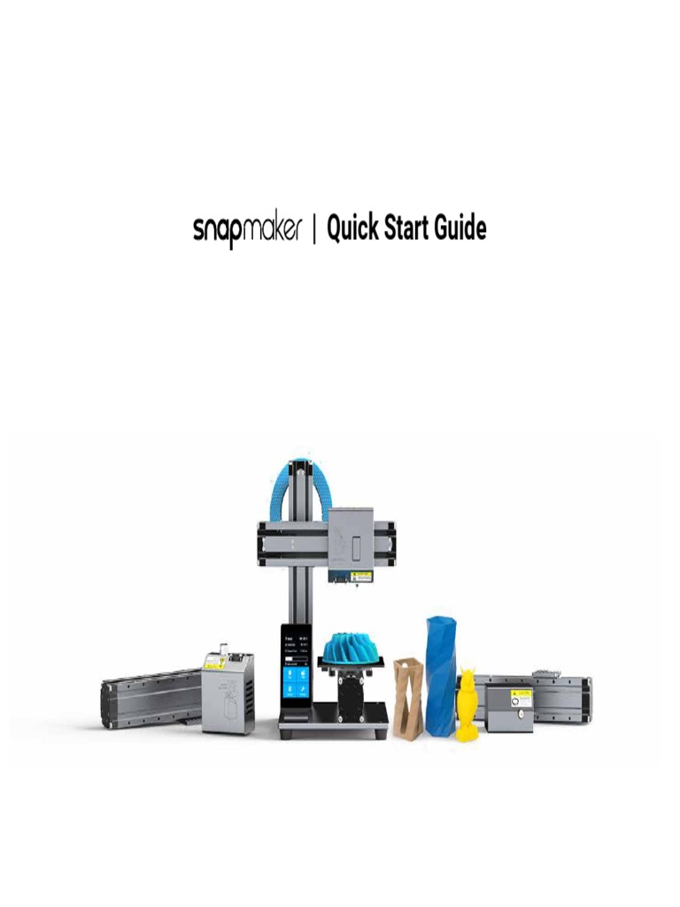 3-in-1 3D Printer Setup Guide | PDF | 3 D Printing | Printer (Computing)