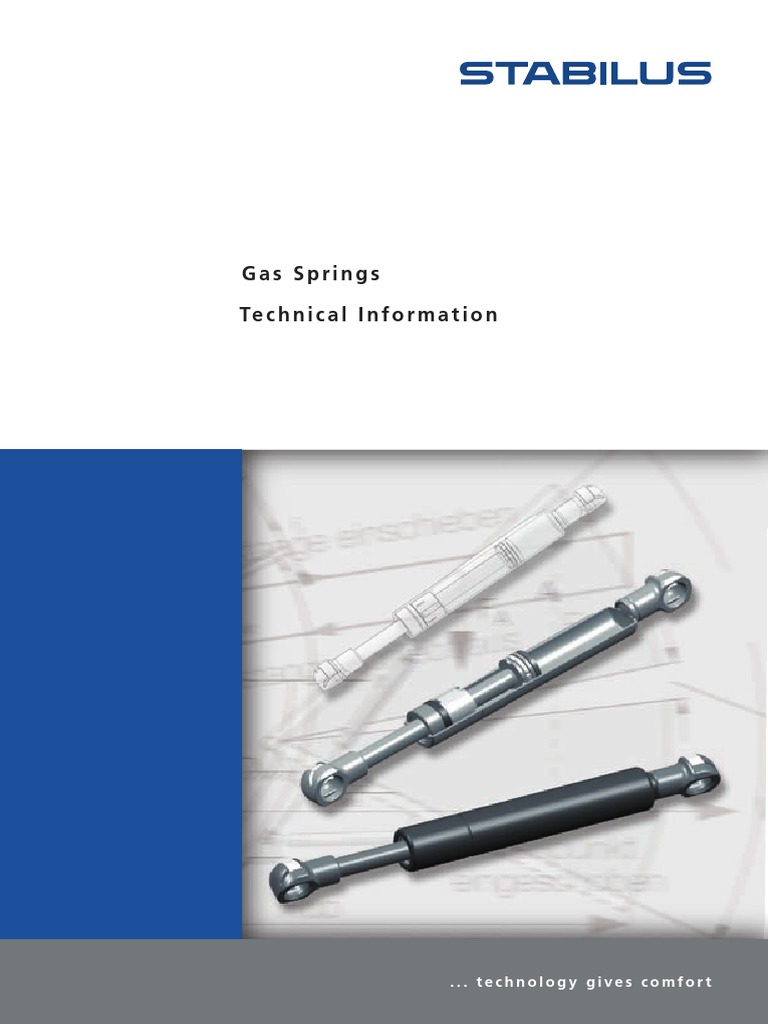 Stabilus Catalog | PDF | Gases | Force