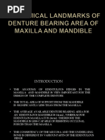 Maxillary Anatomy for Denture Design | PDF | Dentures | Tooth