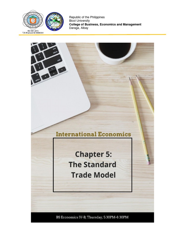 Chapter 5 - The Standard Trade Model | PDF | Economics | Economic Growth