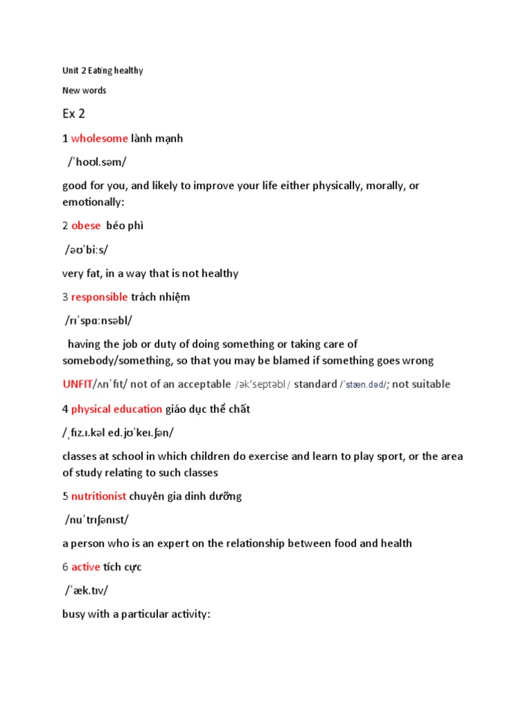 Healthy Eating and Nutrition Basics | PDF | Psychological Concepts ...