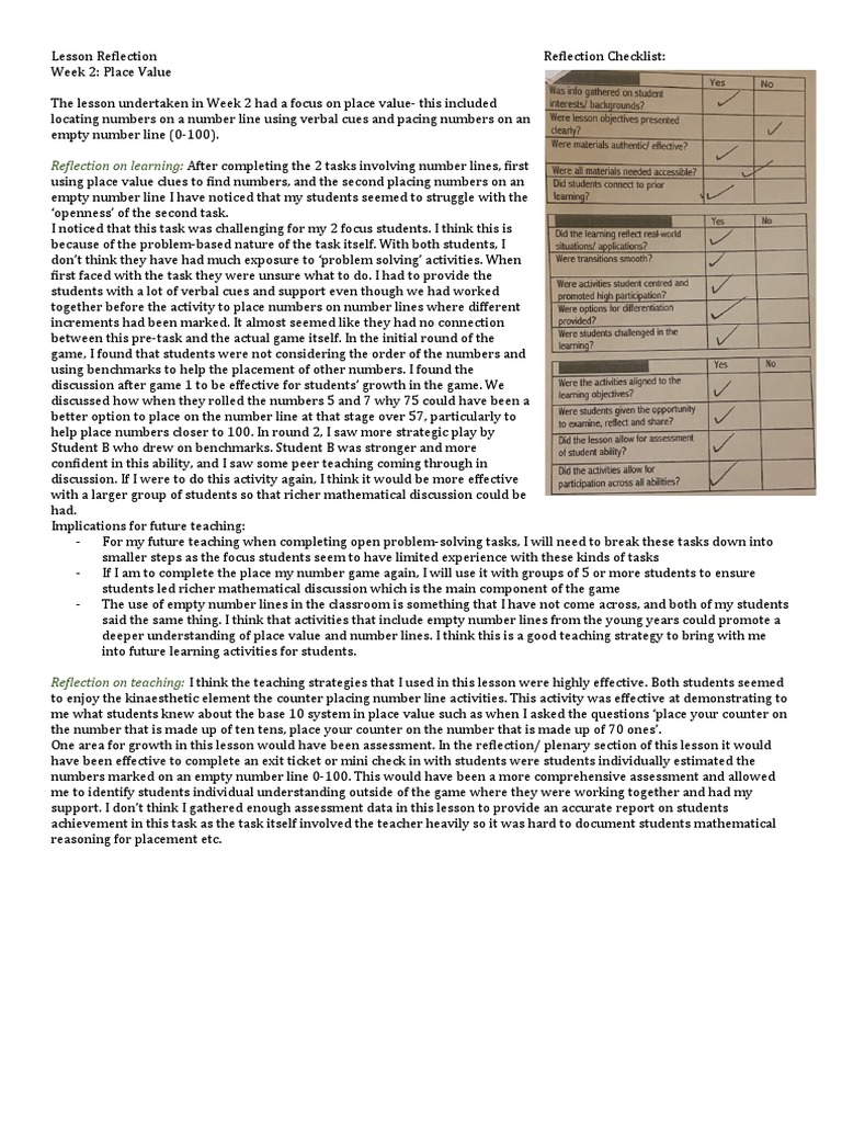 Reflection Week 2 | PDF | Change | Psychology