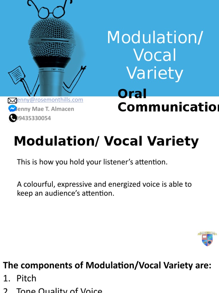 Mastering Voice Modulation Techniques | PDF | Human Voice | Pitch (Music)