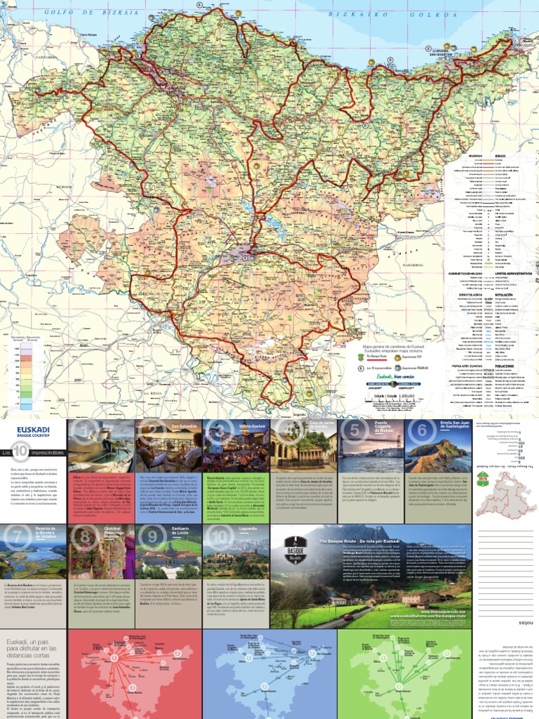 Mapa Carreteras Euskadi | PDF