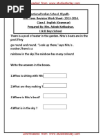 Grade 2 Indian Money Counting Worksheet | PDF