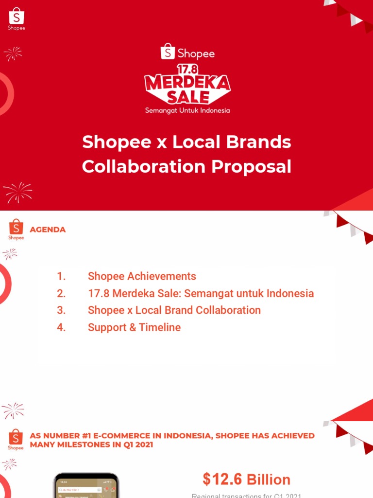 Shopee x Local Brands Merdeka Sale 2024 | PDF | Online Advertising ...