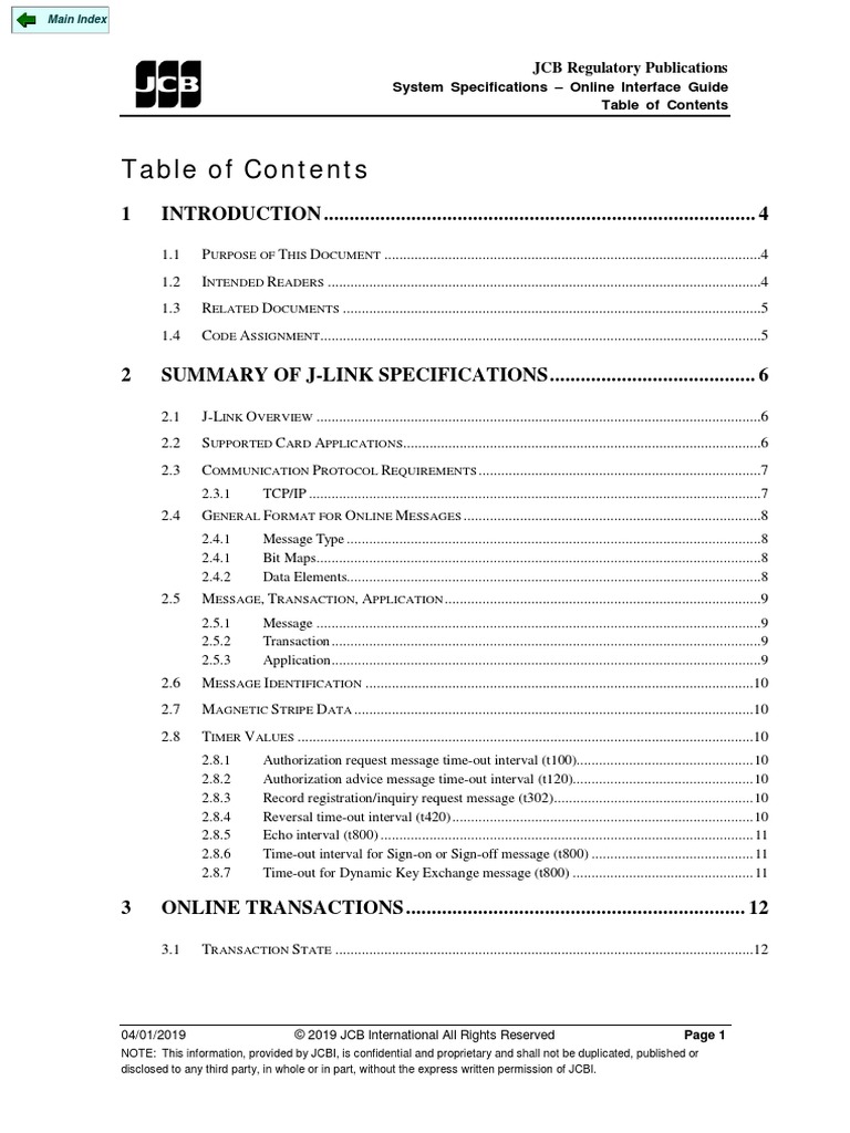 JCB Online Interface Guide (2019) | PDF | Transmission Control Protocol ...