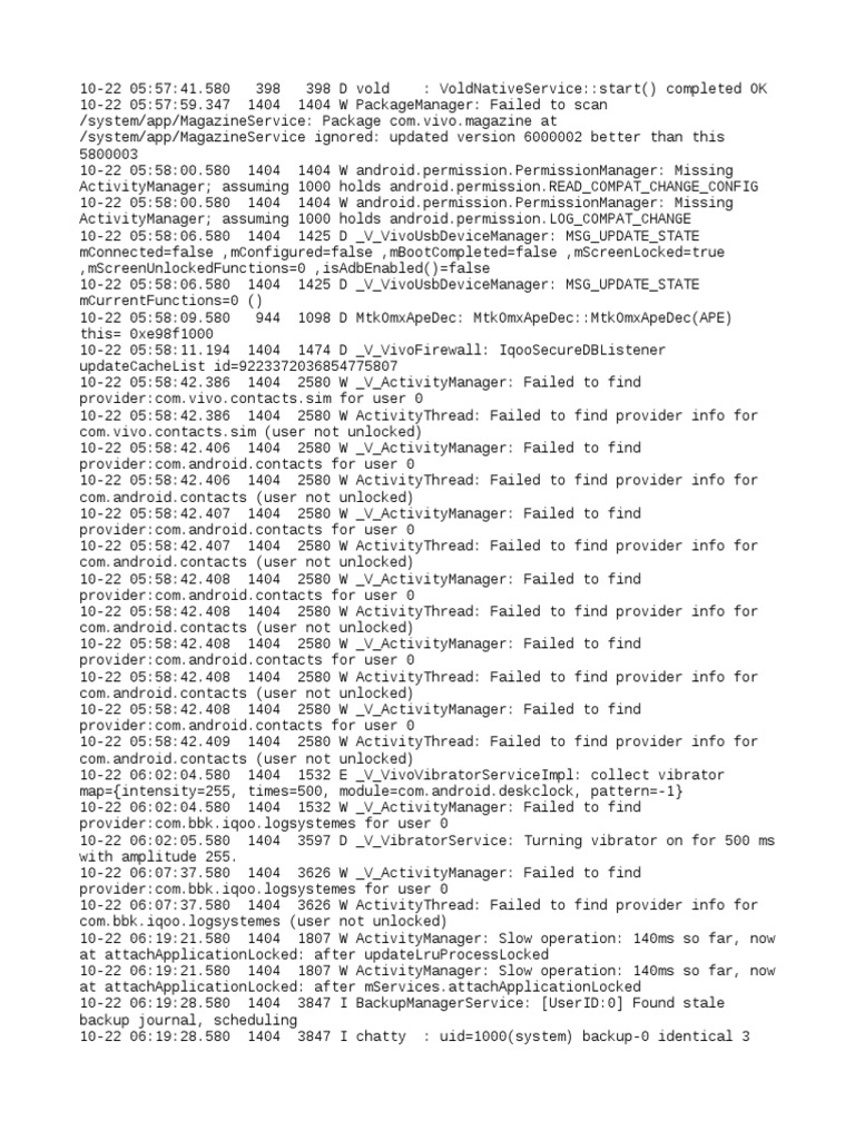 Log | PDF | Software | Operating System Families