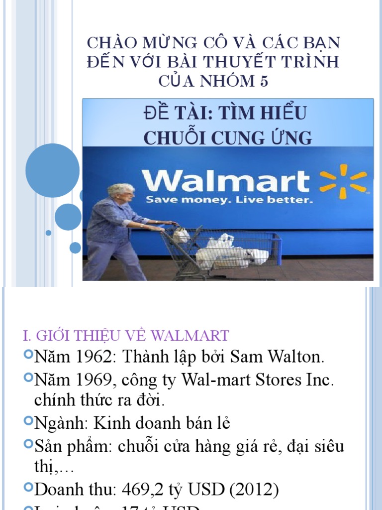 Wal Mart - Supply Chain | PDF