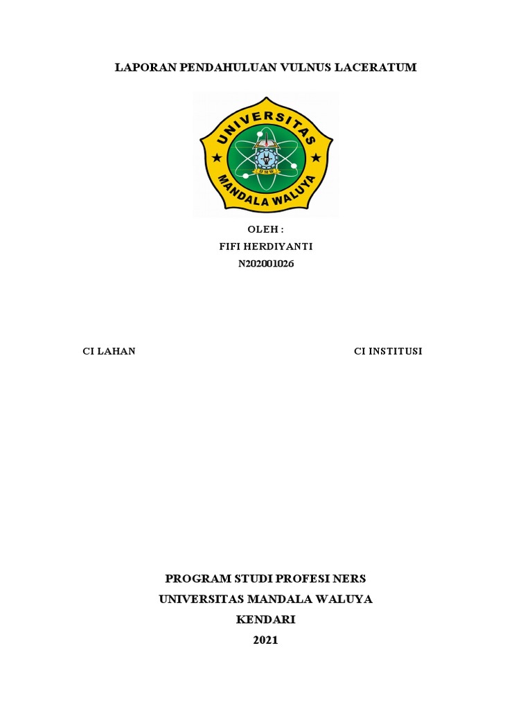 Vulnus Laceratumnfix | PDF