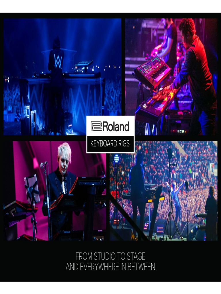 Roland Keyboard Rigs Guidebook | PDF | Synthesizer | Piano