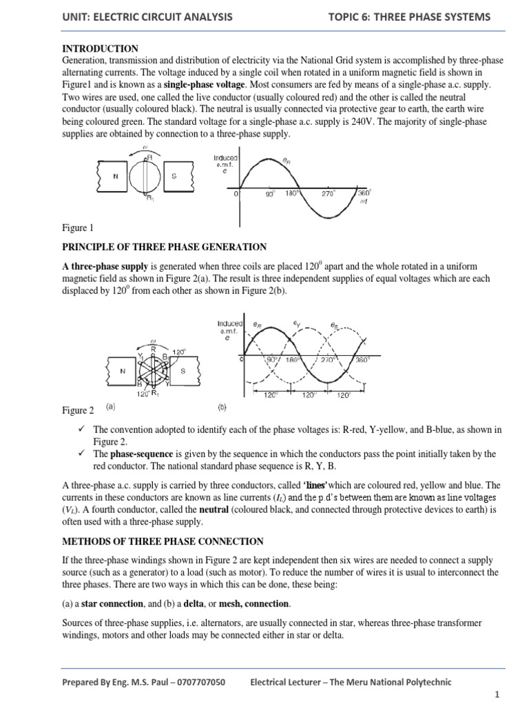 Understanding Three-Phase Power Systems: A Comprehensive Guide to Three ...