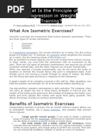 Isometric Exercises: Benefits & Guide | PDF | Strength Training ...